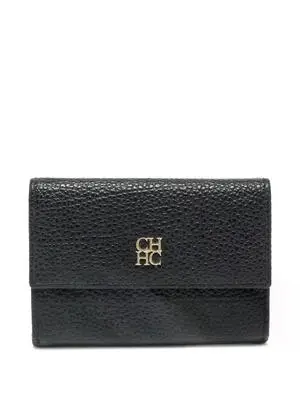 Carolina Herrera Logo-detail Wallet - Black
