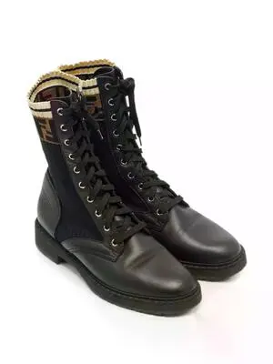 Fendi Ff-motif Boots