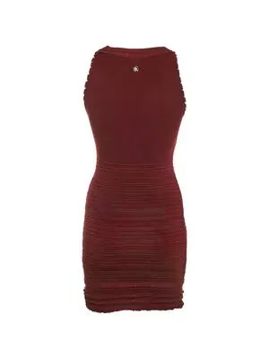 Roberto Cavalli Mesh Panel Bodycon Mini Dress