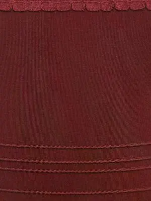 Roberto Cavalli Mesh Panel Bodycon Mini Dress