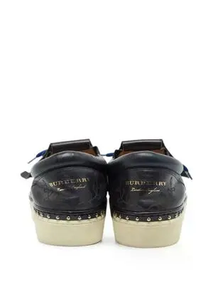 Burberry Kiltie Round-toe Sneakers