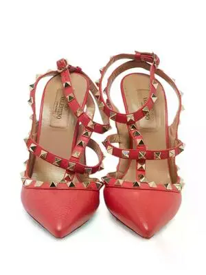 Valentino Garavani Rockstud Pointed-toe Pumps