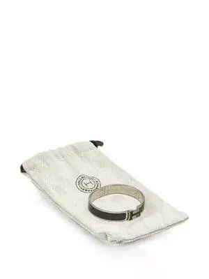Hermès Clic H Enamel Bracelet - Silver