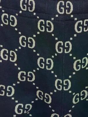 Gucci Gg Jacquard Web-stripe Shorts