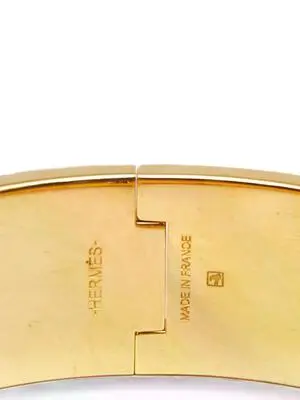 Hermès Hinged Enamel Bracelet