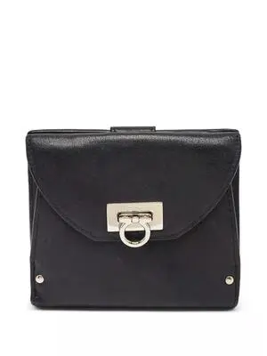 FERRAGAMO Gancini Wallet - Black