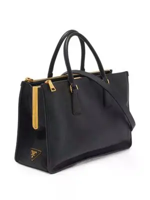 Prada Logo-plaque Double-zip Handbag