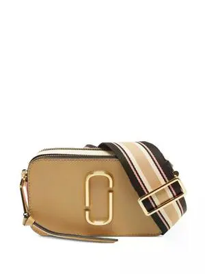 Marc Jacobs Snapshot Leather Crossbody Bag - Neutrals