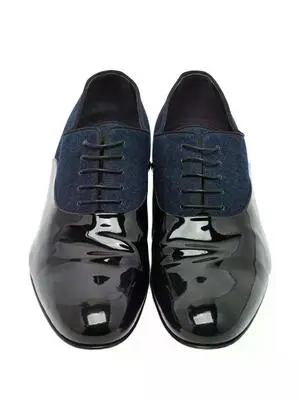 LOUIS VUITTON Ballroom Patent Leather Oxford Shoes