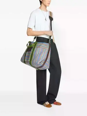 Dries Van Noten Large Canvas Tote Bag