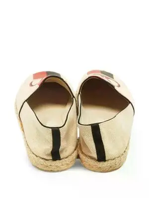 LOUIS VUITTON Logo-print Espadrilles