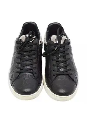 LOUIS VUITTON Monogram Pattern Leather Sneakers