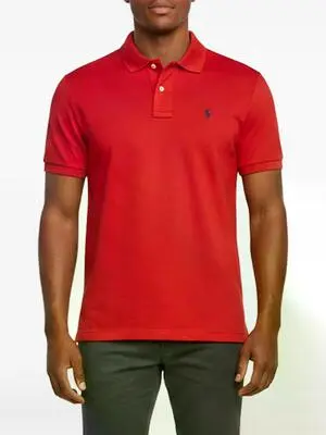 Polo Ralph Lauren Performance Logo-embroidered Polo Shirt - Red