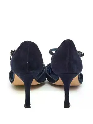 Manolo Blahnik Jane Heeled Pumps