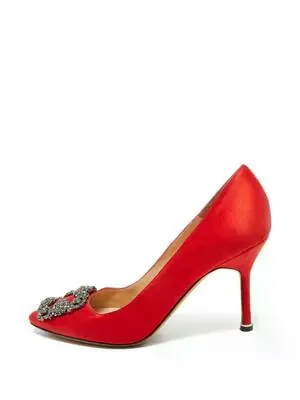 Manolo Blahnik Textured Pumps