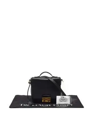 Prada Saffiano Top Handle Mini Bag