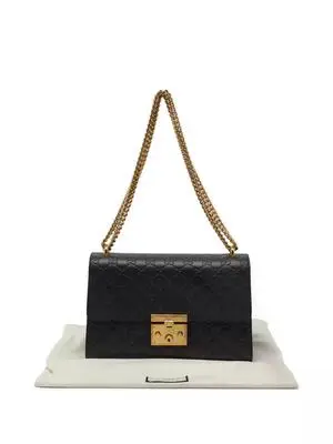 Gucci Padlock Gg Guccissima Leather Shoulder Bag