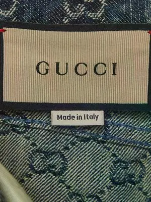 Gucci Gg Jacquard Straight-leg Jeans