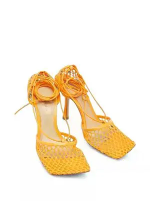 Bottega Veneta Stretch Square-toe Sandals