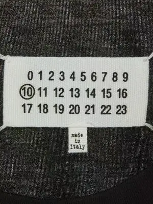 MAISON MARGIELA Punched-hole Oversized T-shirt