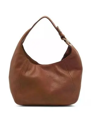 Michael Kors Fulton Leather Hobo Tote Bag - Brown