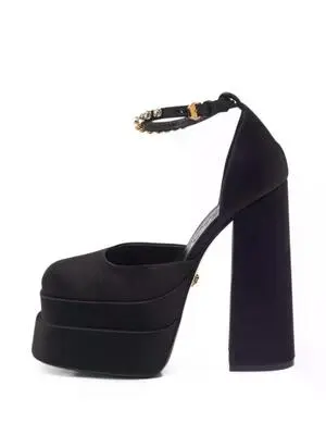 Versace Medusa Aevitas Platform Pumps - Black
