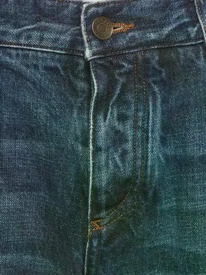 Dolce & Gabbana Logo-patch Straight-leg Jeans