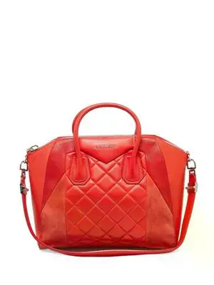 Givenchy Antigona Quilted Tote Bag - Red