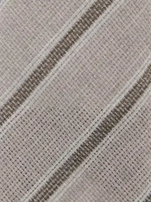 REISS Cucire Wool Striped Neck Tie