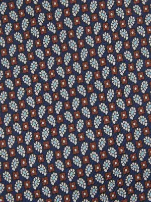 REISS Silk Micro Paisley-print Tie