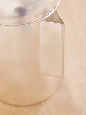 NATALIA CRIADO Simple -plated And Stone Coffee Pot