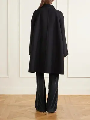 THE ROW Ina Wool And Cashmere-blend Coat