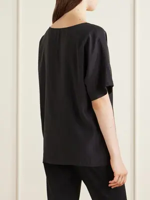 THE ROW Basso Silk Blouse