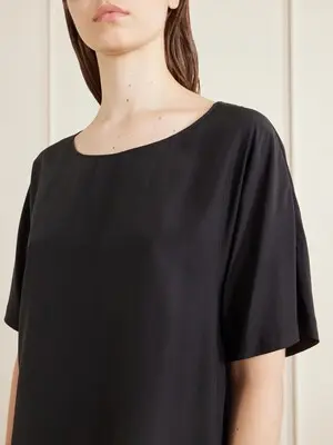 THE ROW Basso Silk Blouse