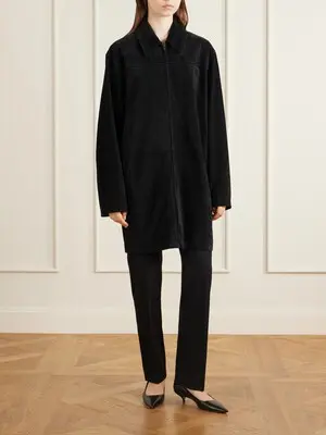 THE ROW Dakara Suede Coat