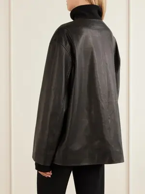 THE ROW Quintus Leather Jacket