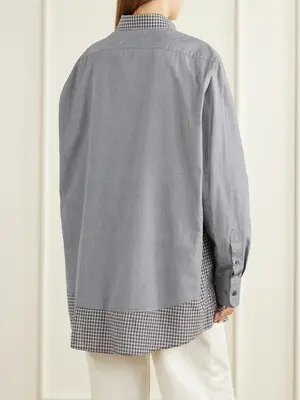 MAISON MARGIELA Layered Cotton-jersey Shirt