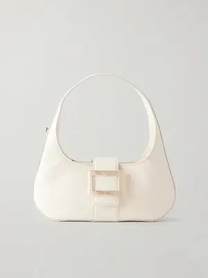ROGER VIVIER Belle Vivier Mini Leather Shoulder Bag - Neutrals
