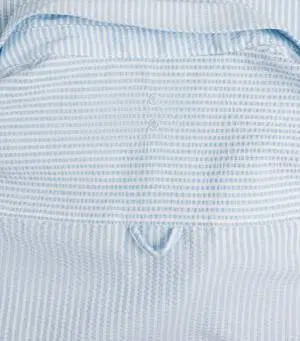 ABOUT:BLANK Seersucker Embroidered Shirt