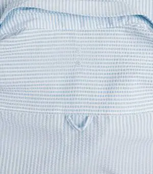 ABOUT:BLANK Seersucker Embroidered Shirt