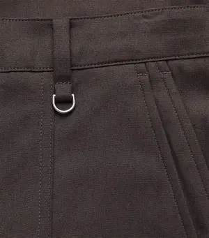 Vince Stretch-cotton Panelled Trousers