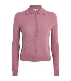 Vince Wool Pointelle Cardigan