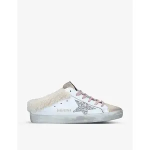 Golden Goose Round Toe Mules Clogs For Women