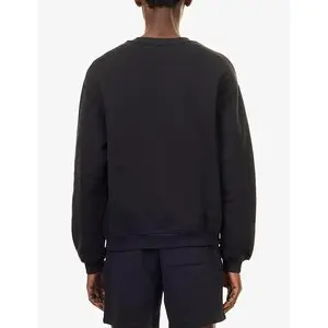 THE COUTURE CLUB Micro Copyright Logo-print Cotton Sweatshirt