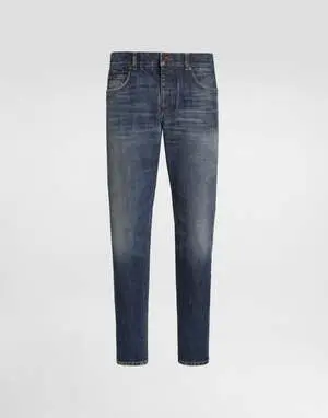 Dolce & Gabbana Denim Trousers Denim Multi-colored - Multicolor