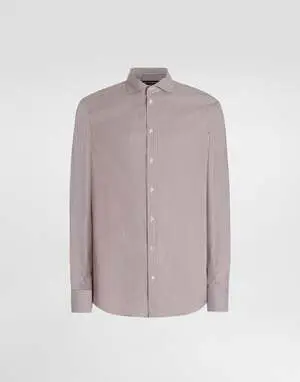 Dolce & Gabbana Striped Cotton Martini Shirt Shirts - Multicolor