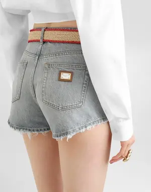 Dolce & Gabbana Denim Shorts Denim And Jeans Multi-colored