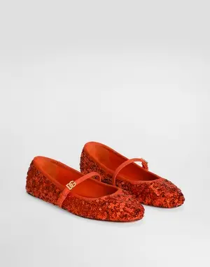 Dolce & Gabbana Ballerina Flat Shoes - Multicolor