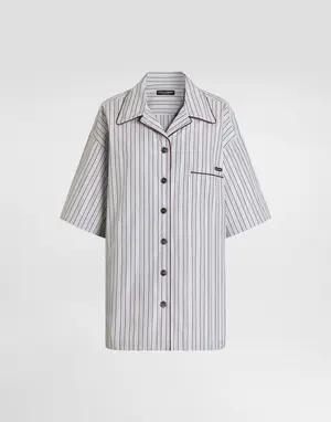 Dolce & Gabbana Striped Poplin Shirt - Multicolor