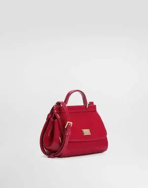 Dolce & Gabbana Sicily Patent Leather Handbag Accessories Leather